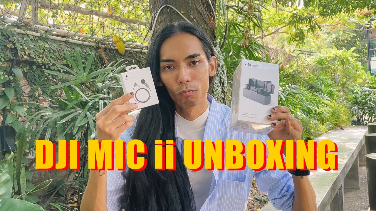 DJI MIC ii Unboxing and test - YouTube