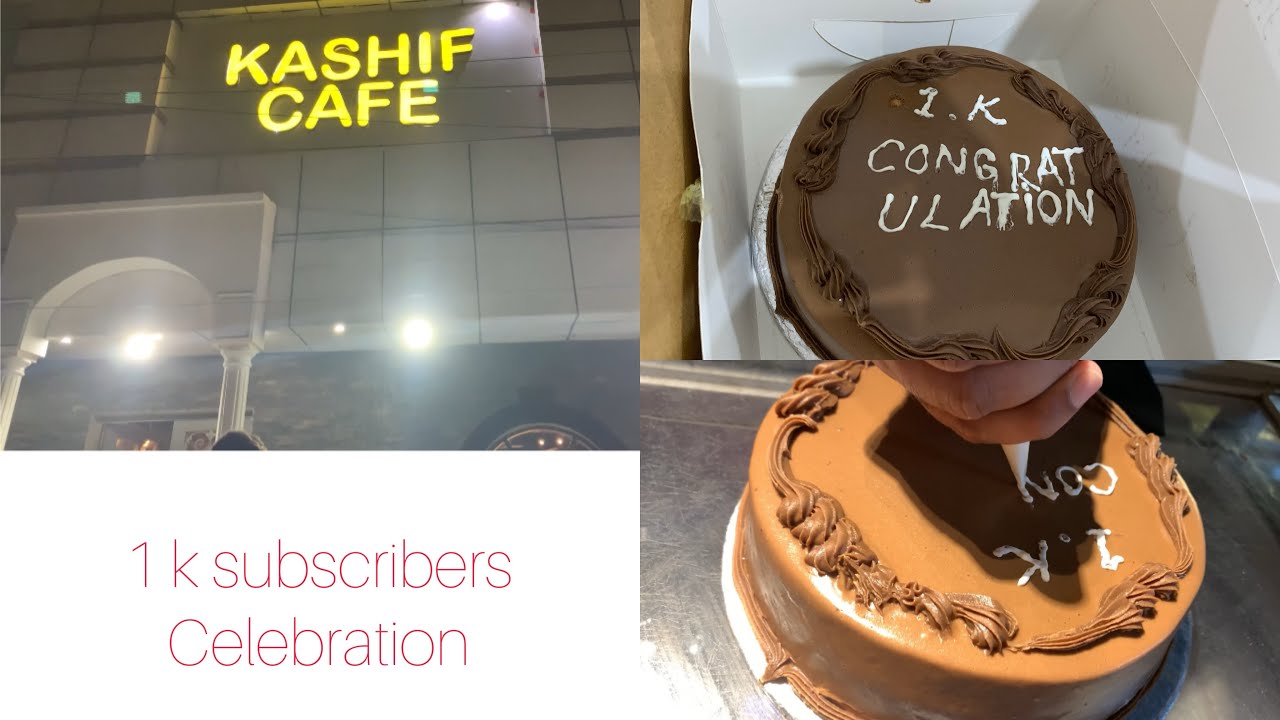 1 k subscribers celebration | cake khrb ho giya 🥺| Saher & Mom vlogs ...