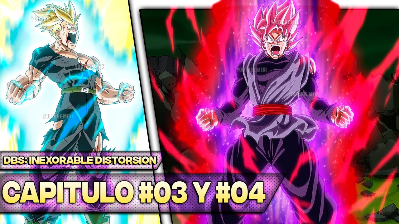Trunks SSJ Rage vs Black SSJ Rose Full Power | Dragon Ball Inexorable ...