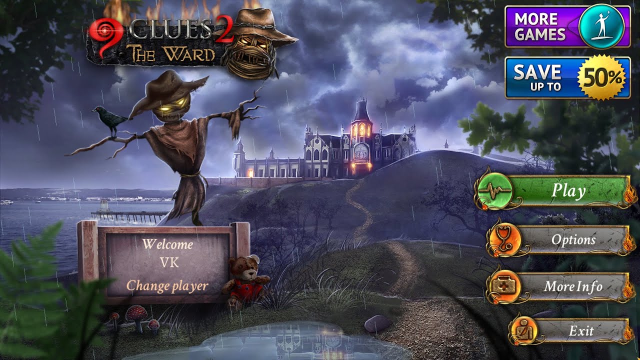 9 Clues 2: The Ward - Walkthrough - Part 1 - YouTube