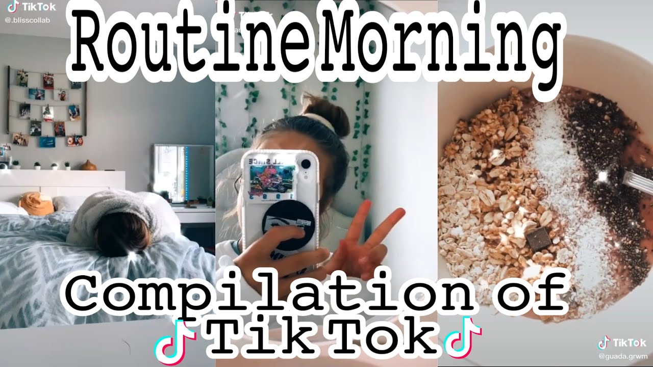 Tik Tok MORNING ROUTINE collection [Edit: Quarantine] - YouTube