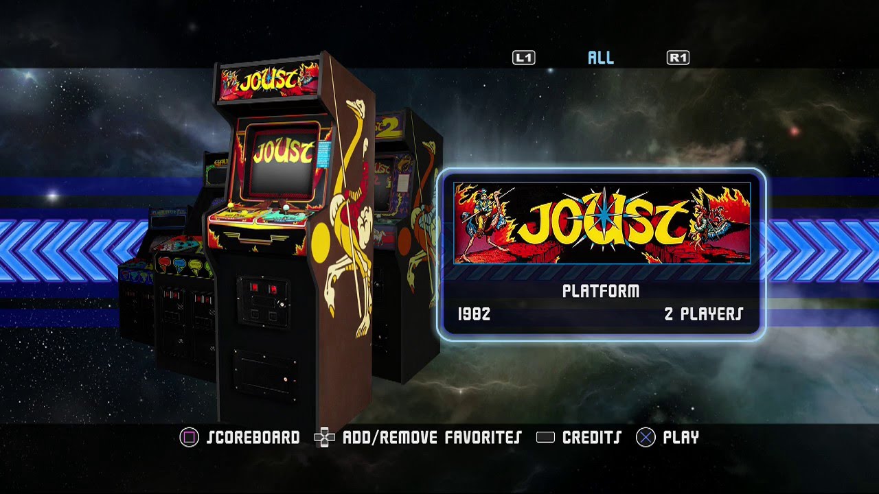 Ostrich Knights - Joust - Arcade origins 01 - YouTube