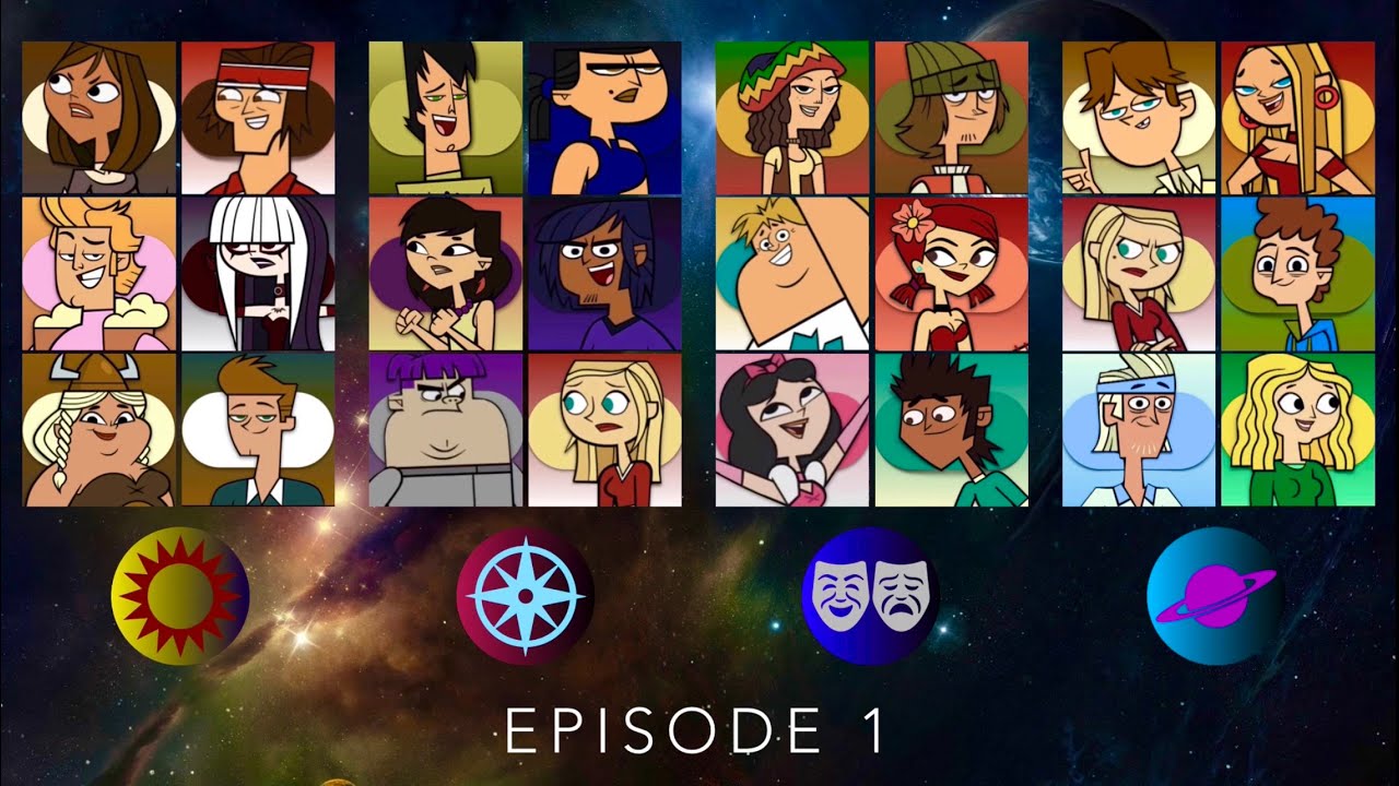 Total Drama Galactic my way- ispired by td your cast#8 - YouTube