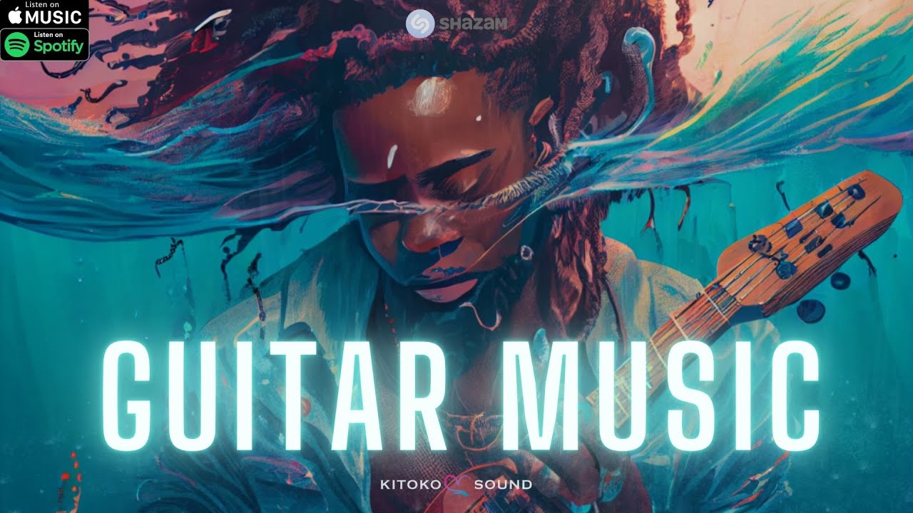 🌊Soulful Guitar Instrumentals & Wave Sounds To Study, Sleep, Meditate ...