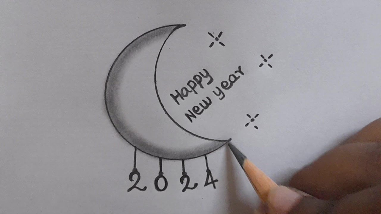 💥HOW TO DRAW A NEW YEAR💥 - @TamilNewArt - YouTube