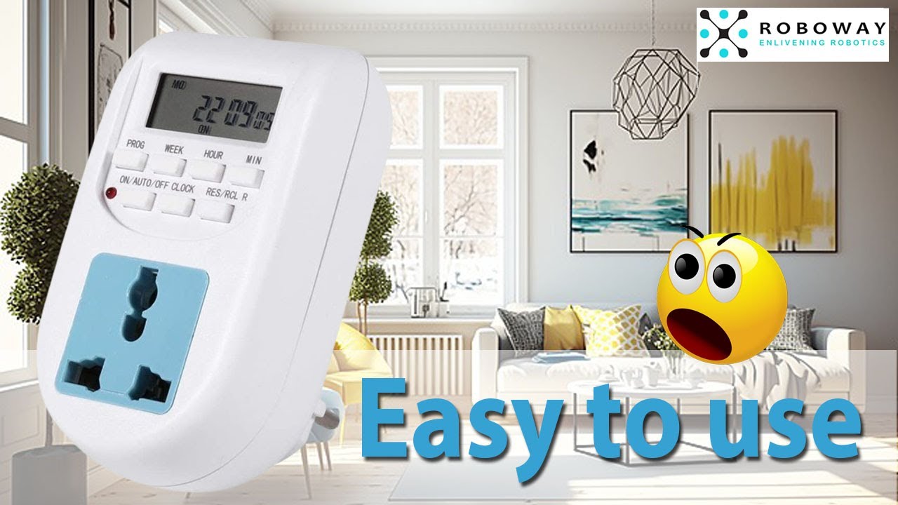 How to use Your Digital Timer Switch | Step-by-Step Guide from @roboway ...