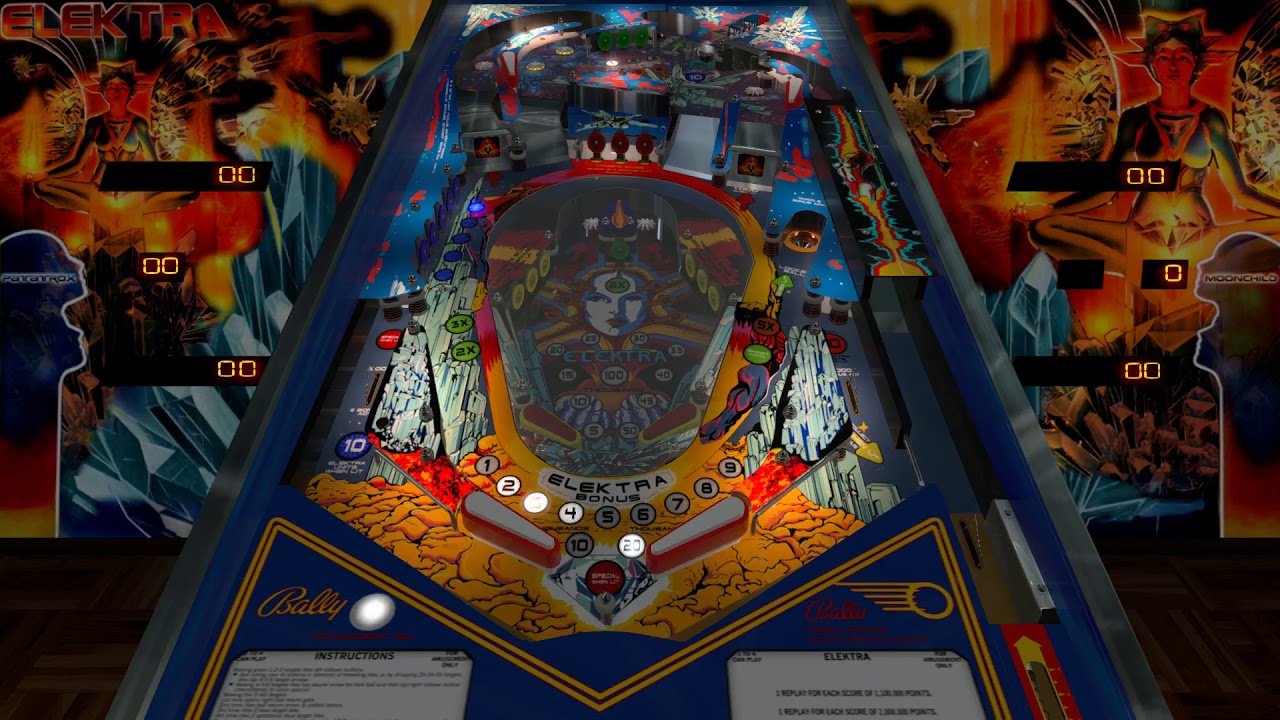 Elektra Pinball VPX - YouTube