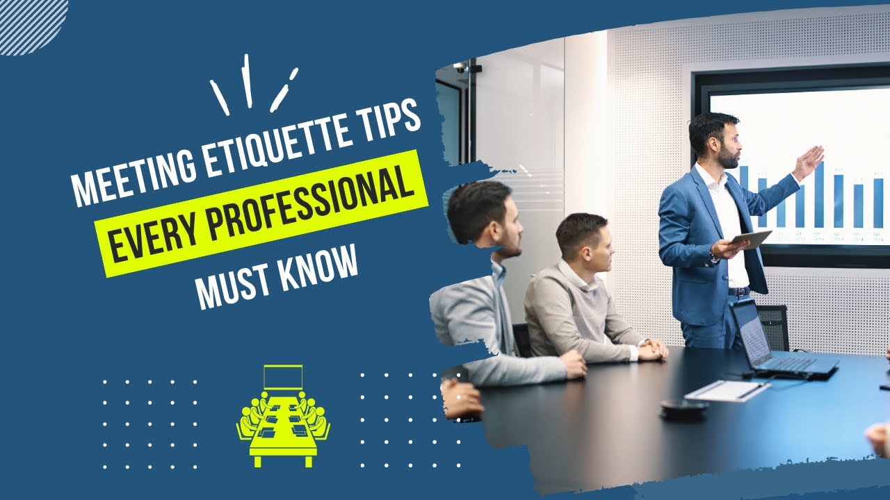 Meeting Etiquette Tips Every Professional Must Know - YouTube