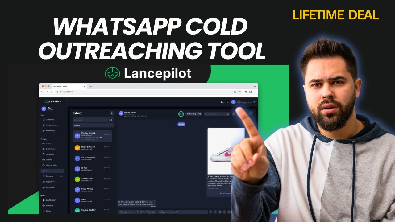 Lancepilot Lifetime Deal I Run WhatsApp Marketing Campaigns, Tracking, Scheduling & CRM - YouTube