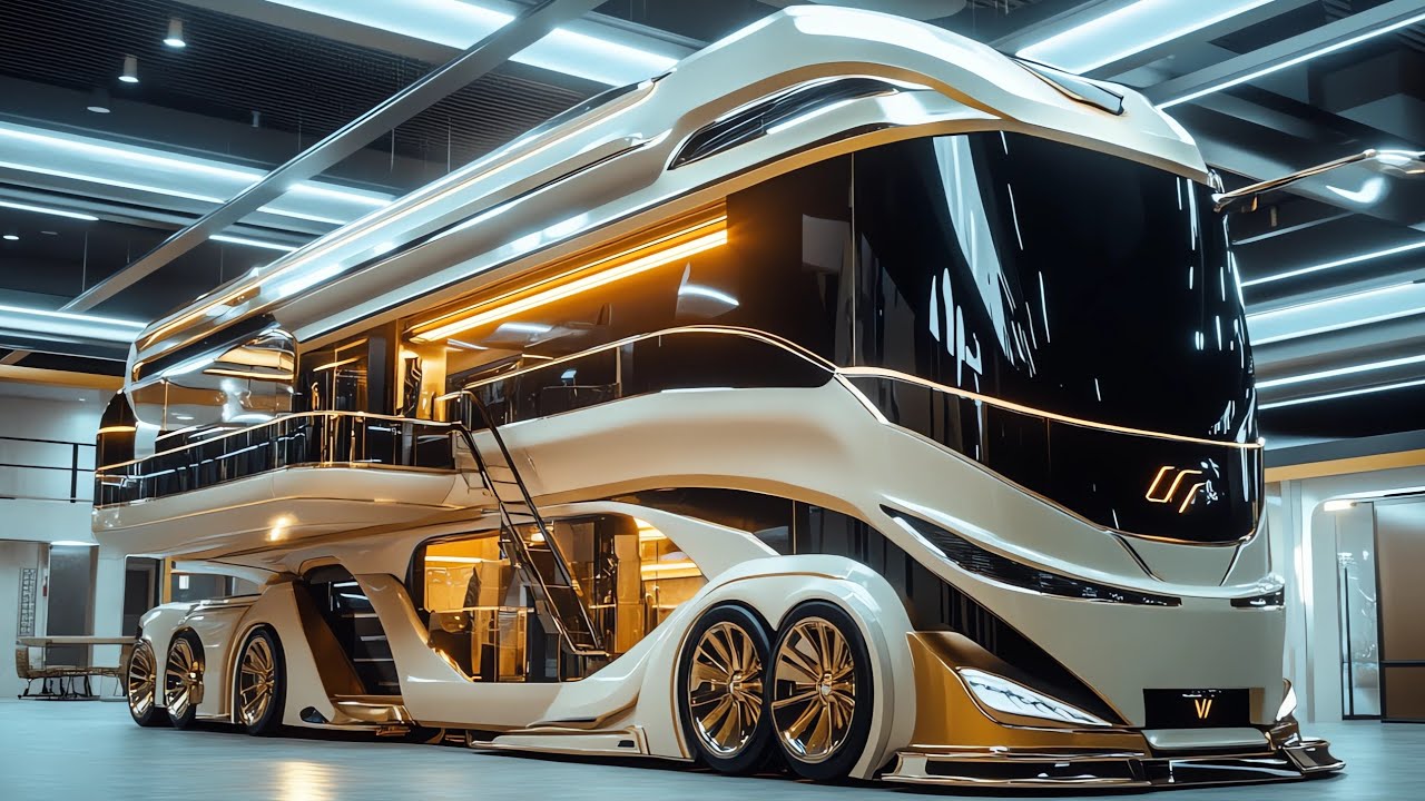 Supercar Power Meets RV Comfort in the 2026 Lamborghini Motorhome - YouTube