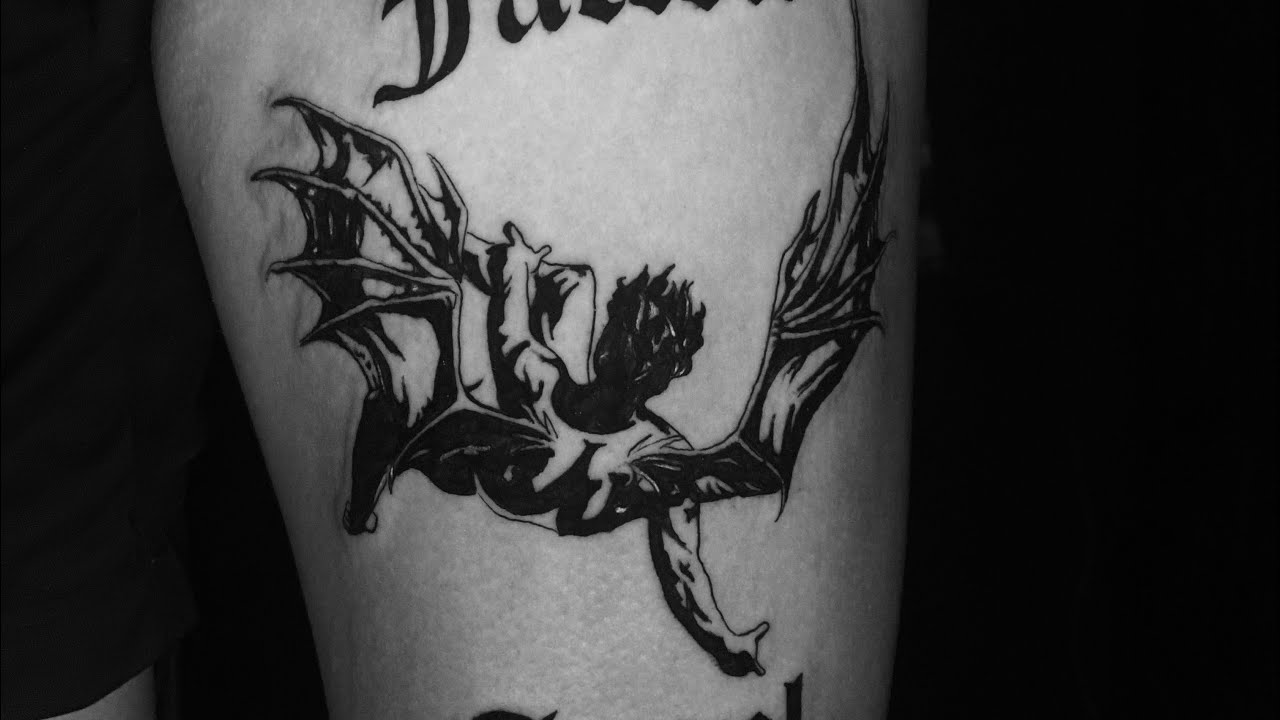 Black Sabbath Angel Tattoo