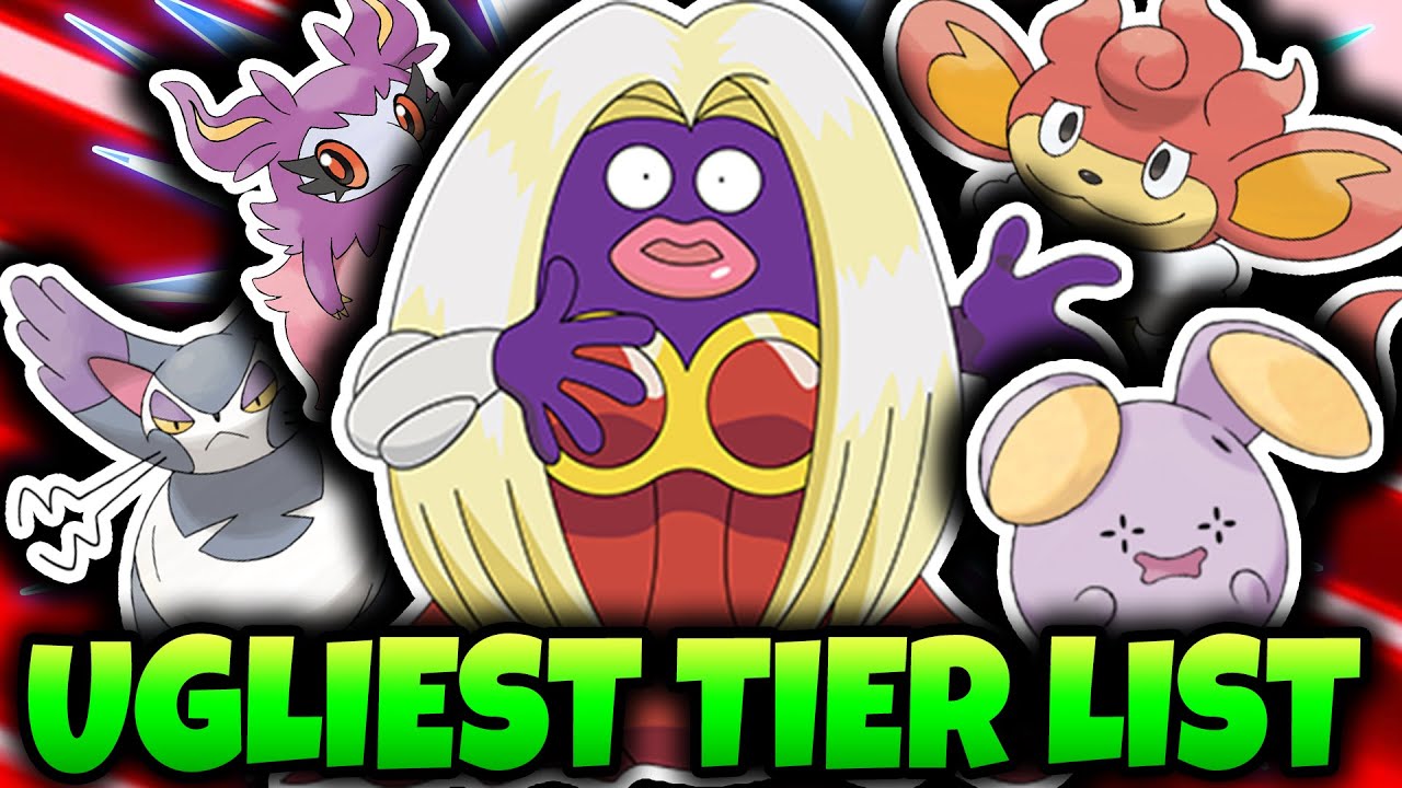 The Ugliest Pokémon Tier List - YouTube