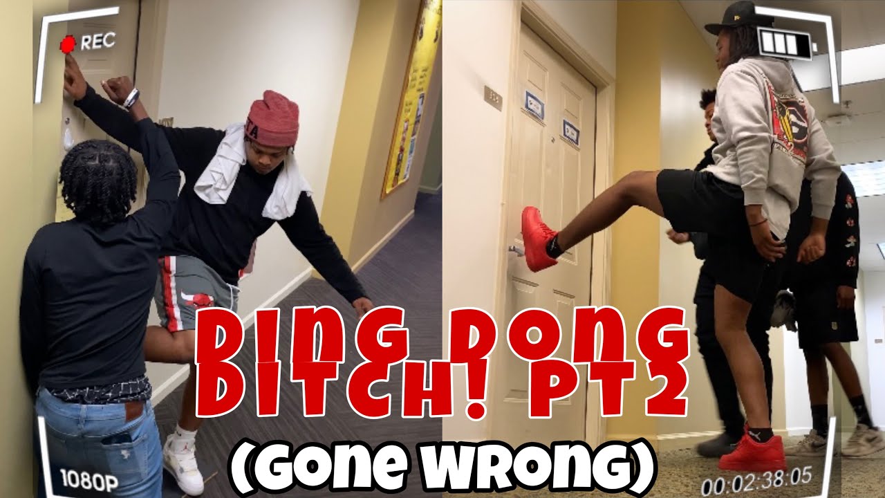 EXTREME DING DONG DITCH *COLLEGE DORMS* PART 2 - YouTube