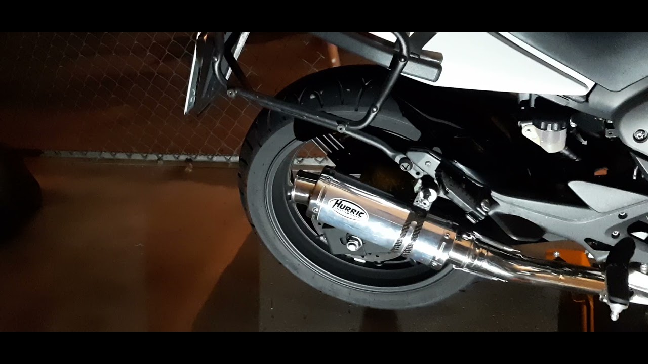 Honda cbf 600 pc43 Hurric - YouTube