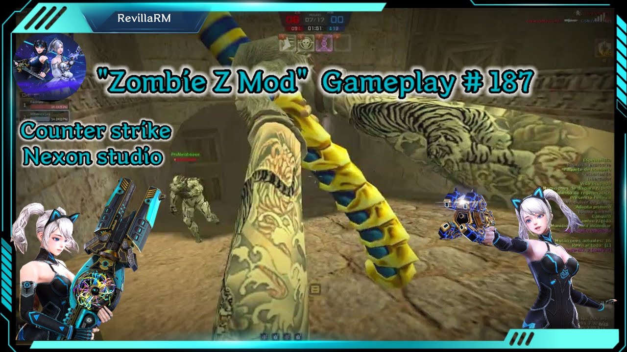 [CSNS] Zombie Z Mod | Gameplay # 187 - YouTube
