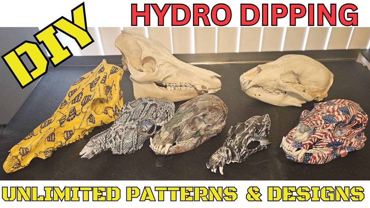 You Won't Believe How Easy Hydrographic Dipping DIY Can Be #diy - YouTube
