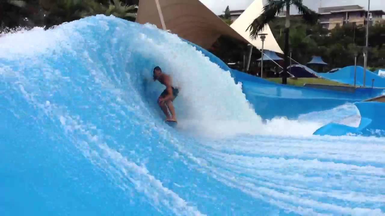 Learning to Flow Ride in Durban - YouTube