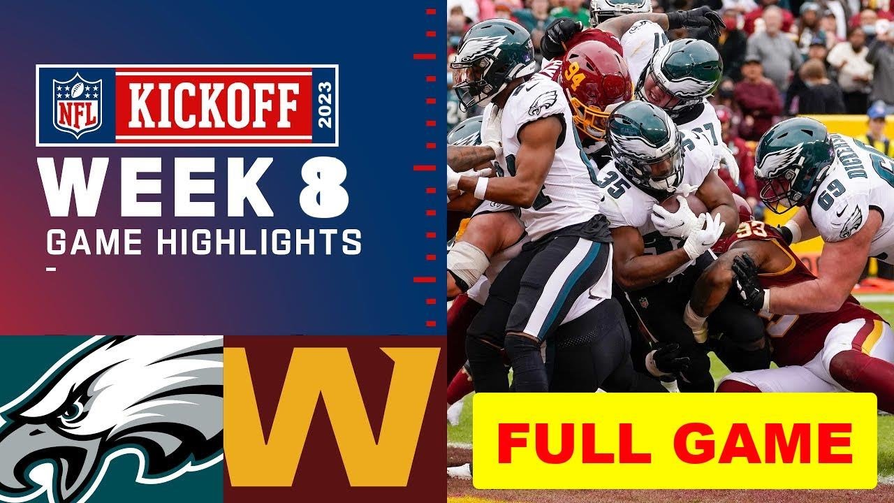 Philadelphia Eagles vs. Washington Commanders Full Game Highlights ...