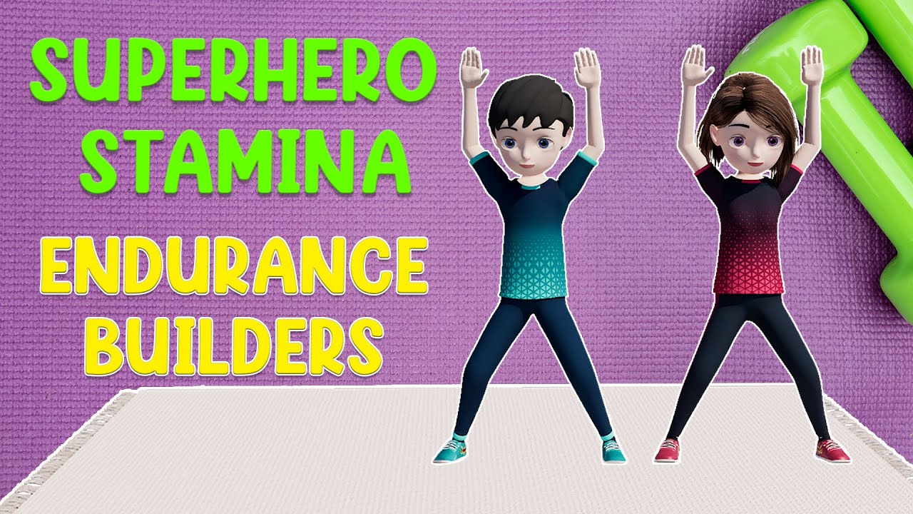 Exercise For Fit And Healthy Kids | Stamina Builder Workout | 5 Min ...