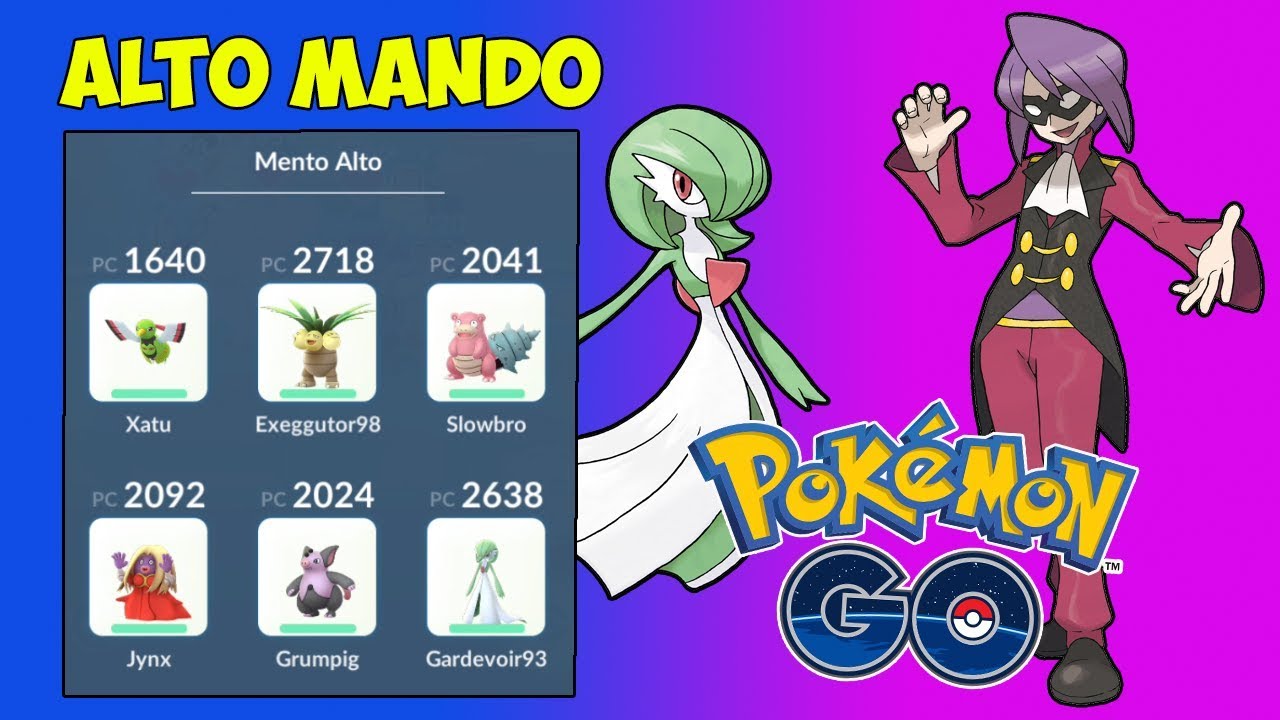 TEAM MENTO! - ALTO MANDO DE JOTHO [Pokémon GO-davidpetit] - YouTube