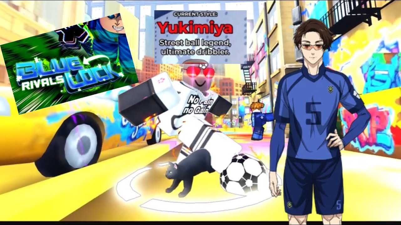 NEW YUKIMIYA STYLE BLUE LOCK RIVALS ALL MOVES - YouTube