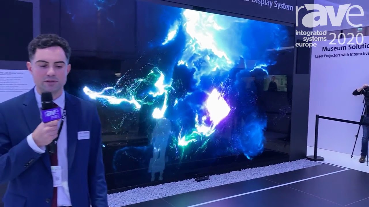 ISE 2020: Sony Demos the Crystal LED in a Cool Gesture-Based ...