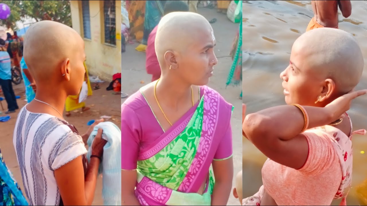 Gundu Mixer-2 Indian Gundu women beautiful Women Headshave #gundu # ...