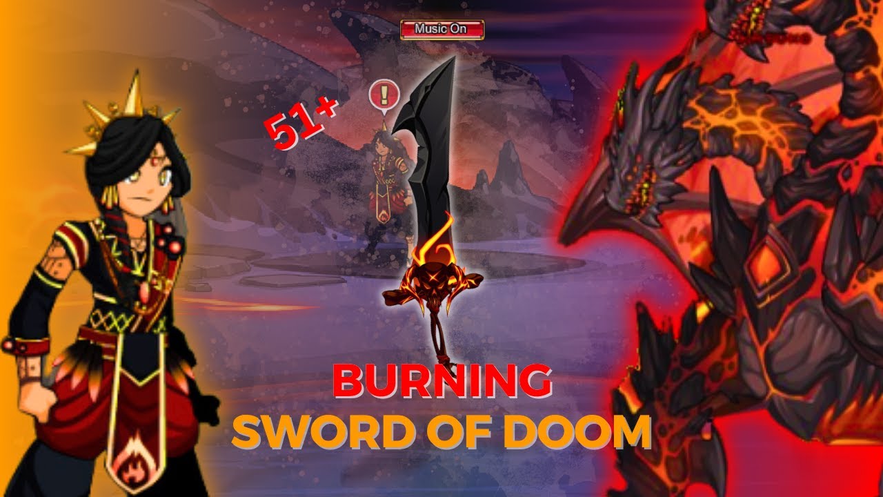 Cara Mendapatkan Burning Sword of Doom AQW - YouTube