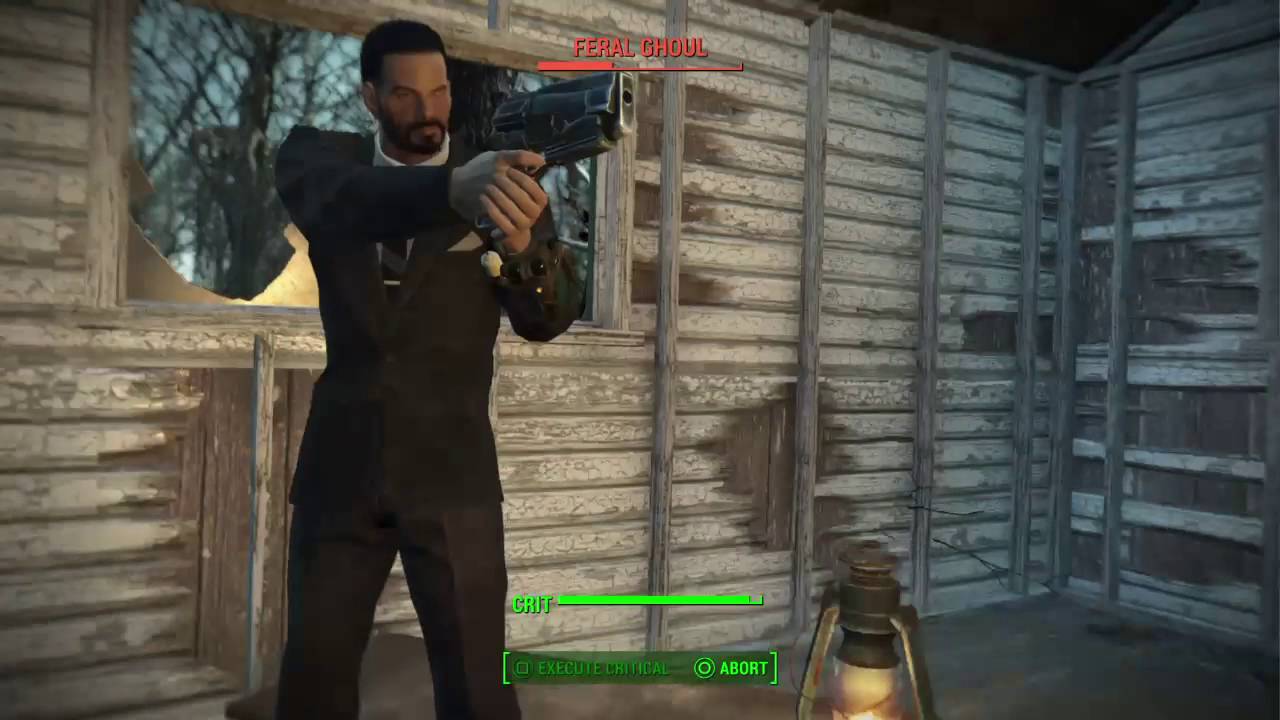 Fallout 4 Men in black style - YouTube