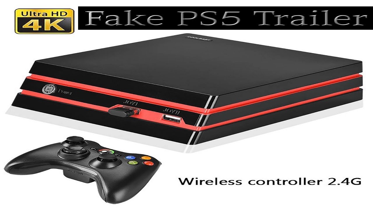 Fake Ps5 Trailer Same Ps5 Ordered By @BudgetBuildsOfficial From China ...
