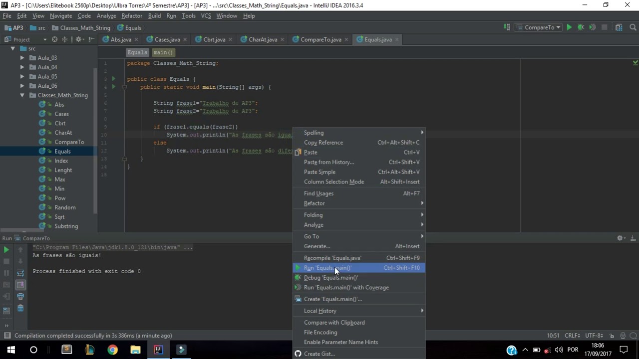 15 Métodos Das Classes Mathstring Java Youtube 5726