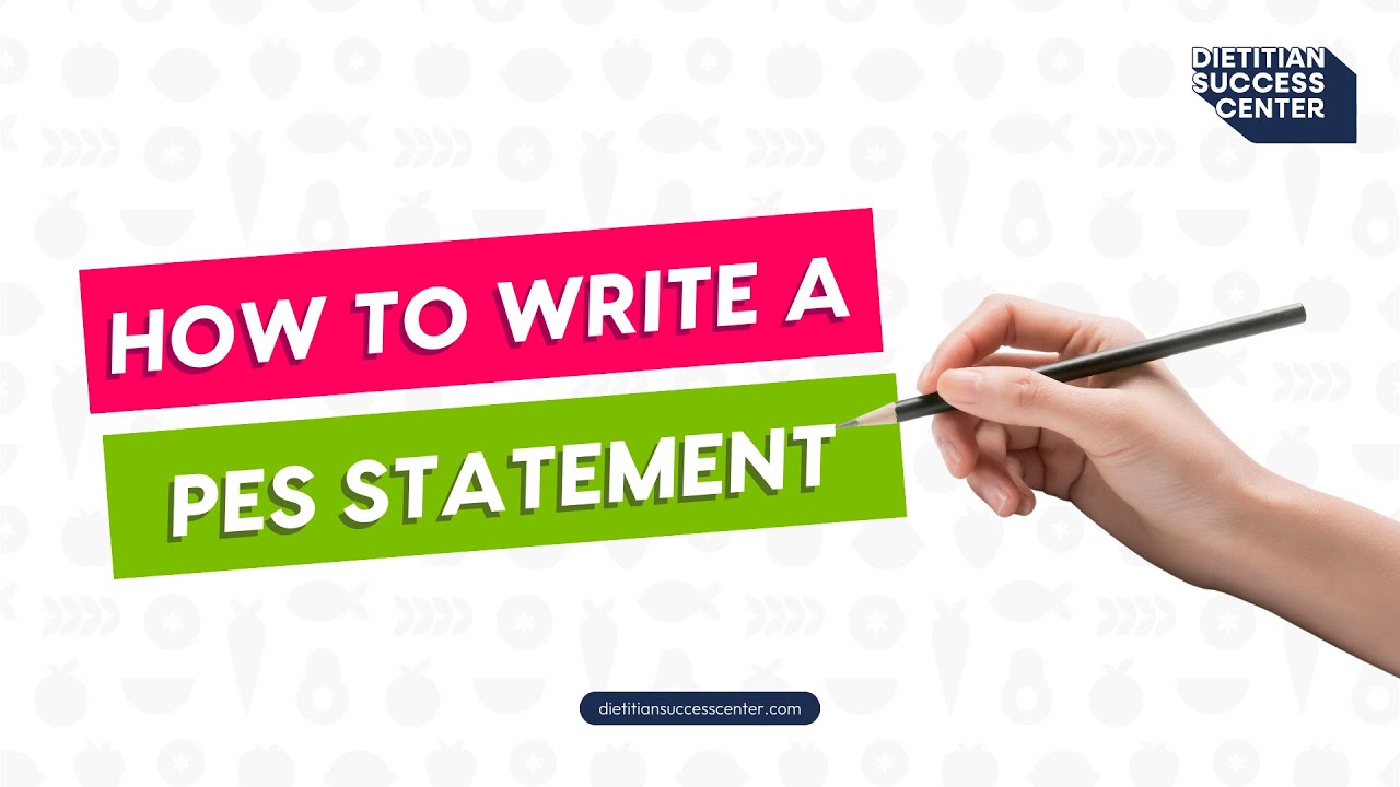 How to Write a PES Statement - YouTube