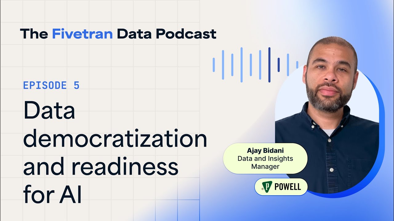 Episode 5: Data democratization and readiness for AI | Powell Industries - YouTube
