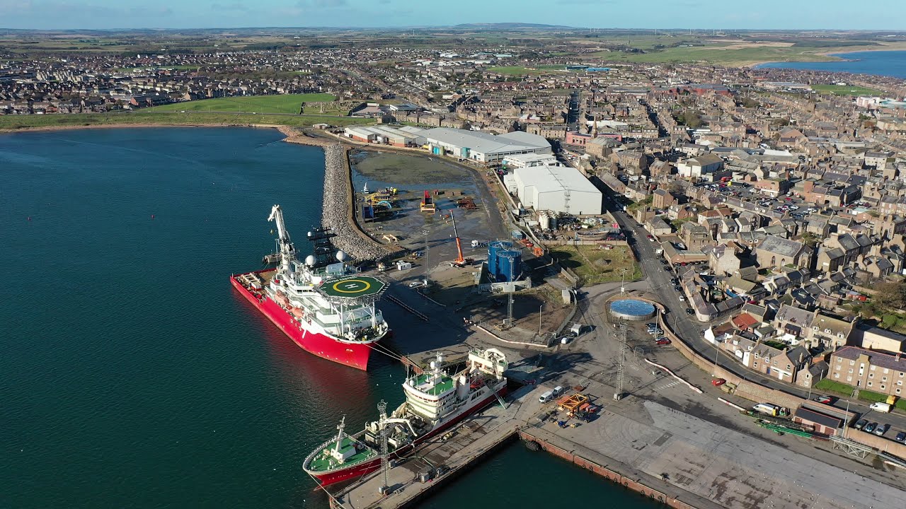 PETERHEAD HARBOUR OCT 2020 - YouTube