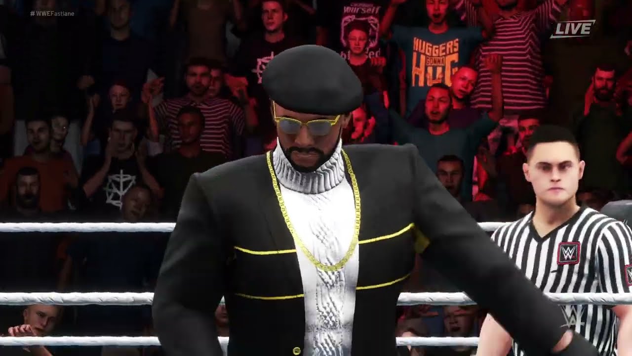 Def Jam Wrestling 2K20 - Baxter & Chris Lighty vs Teck & Stingray - YouTube