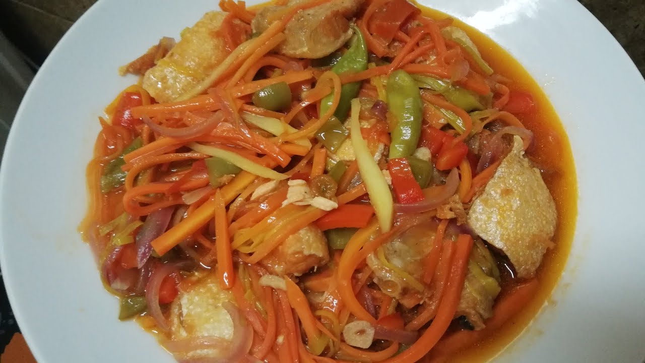 Escabecheng Salmon na Isda(SALMON FISH ESCABECHE) - YouTube