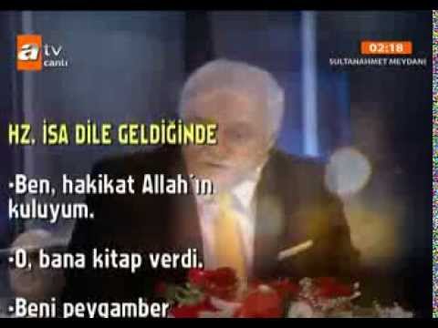 Nihat Hatipoğlu sahur programı Hz İsa'nın mucizeleri 03 08 2013