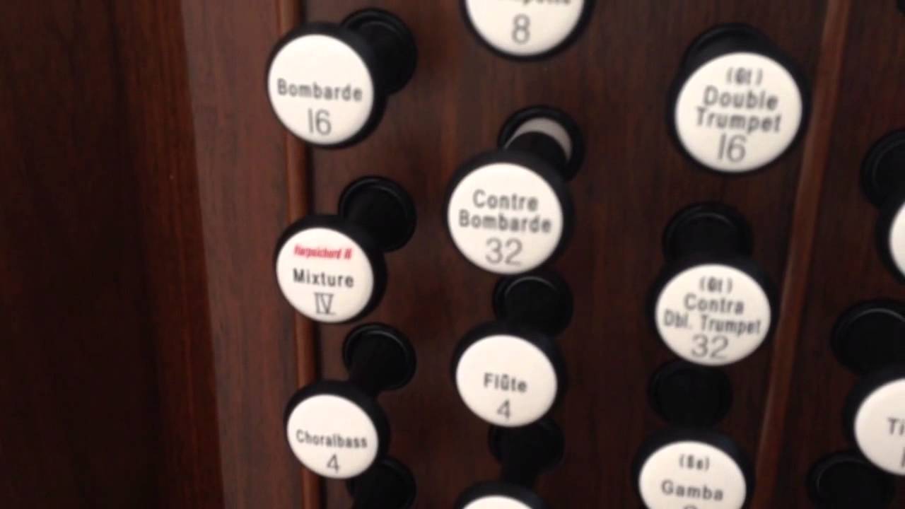 Allen Organ- 64' resultant pedal stop demonstration - YouTube