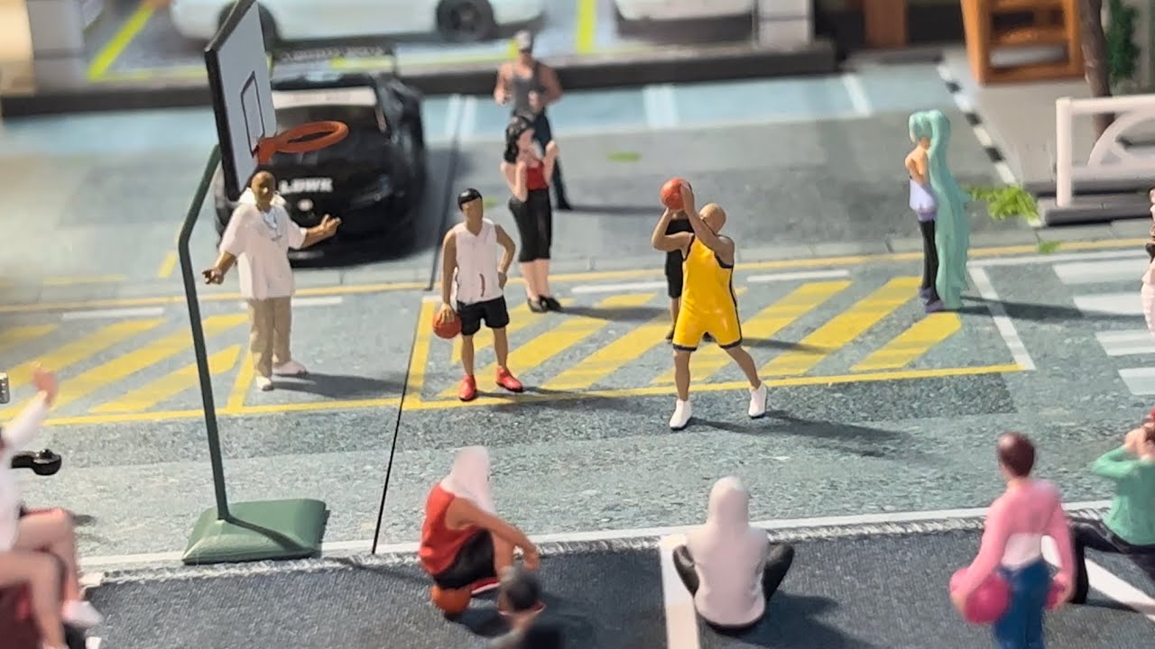 BALLERS 1/64 Metal Figurines from American Diorama MIJO Exclusives ...