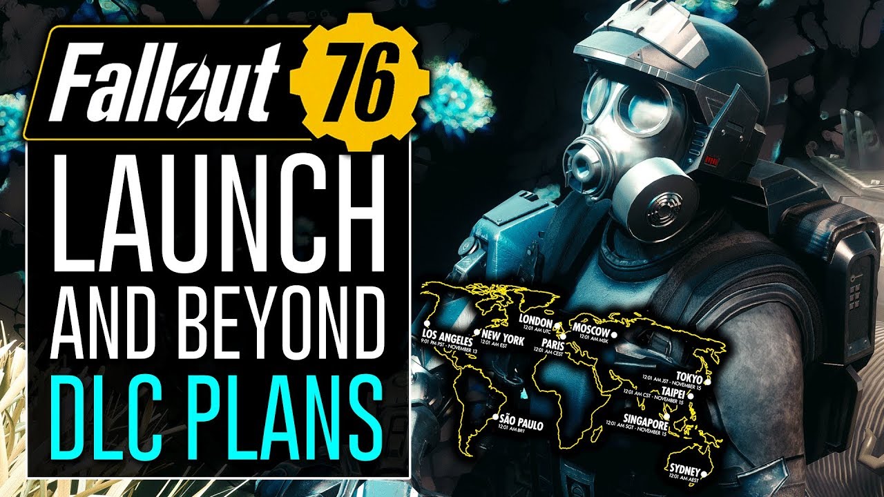 Fallout 76 News - Future DLC Plans, Inside Other Vaults, Launch Times ...