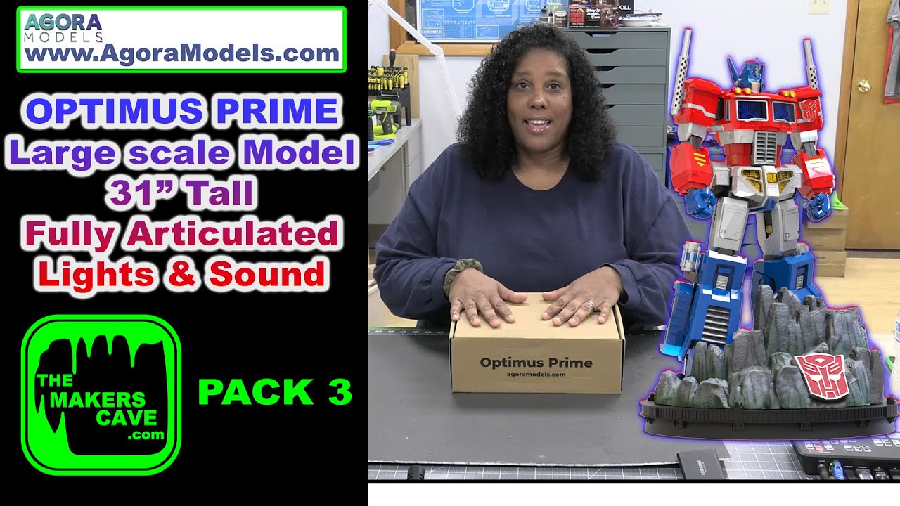 Agora Models Optimus Prime - Pack 3 - YouTube