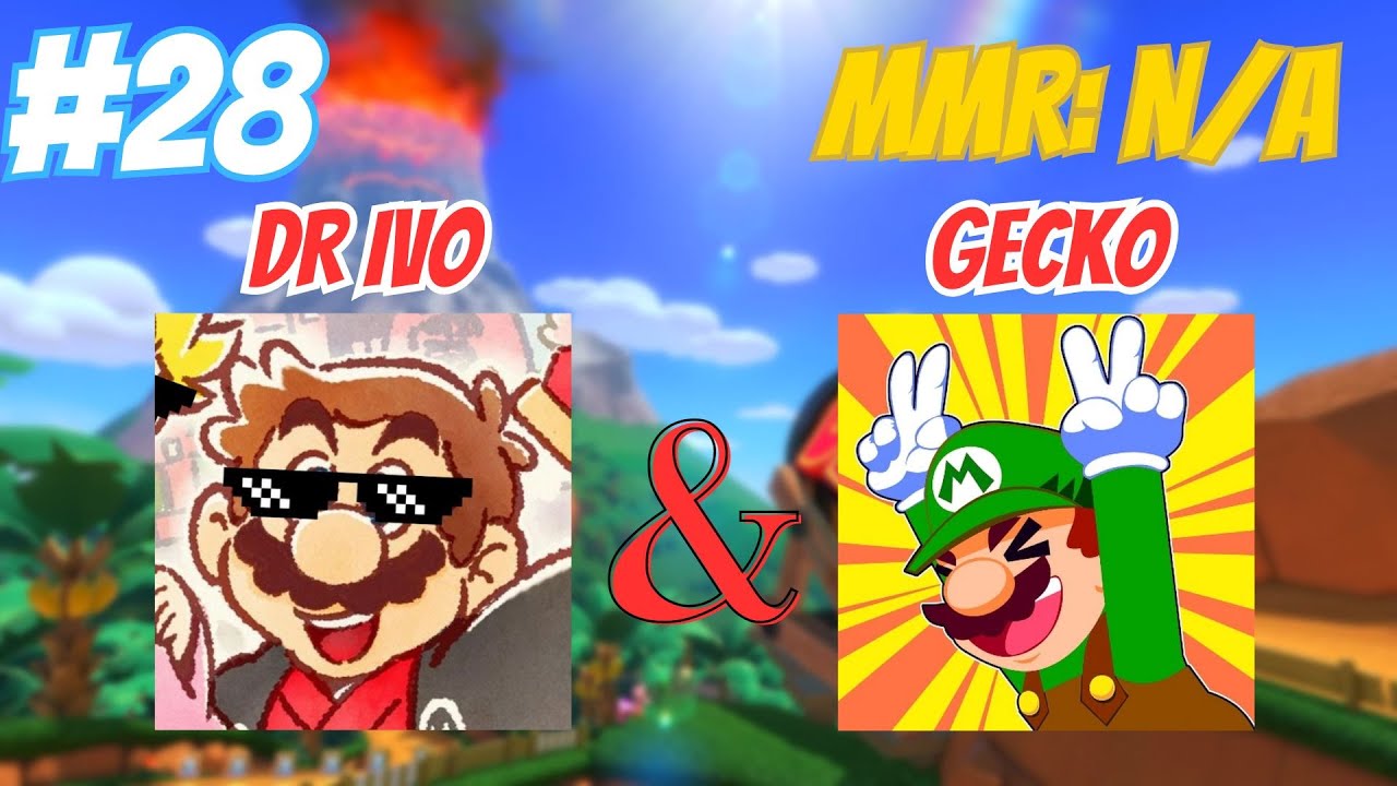 ALL FUN AND GAMES w/ @Gecko- - Competitive Mario Kart Part 28 - YouTube