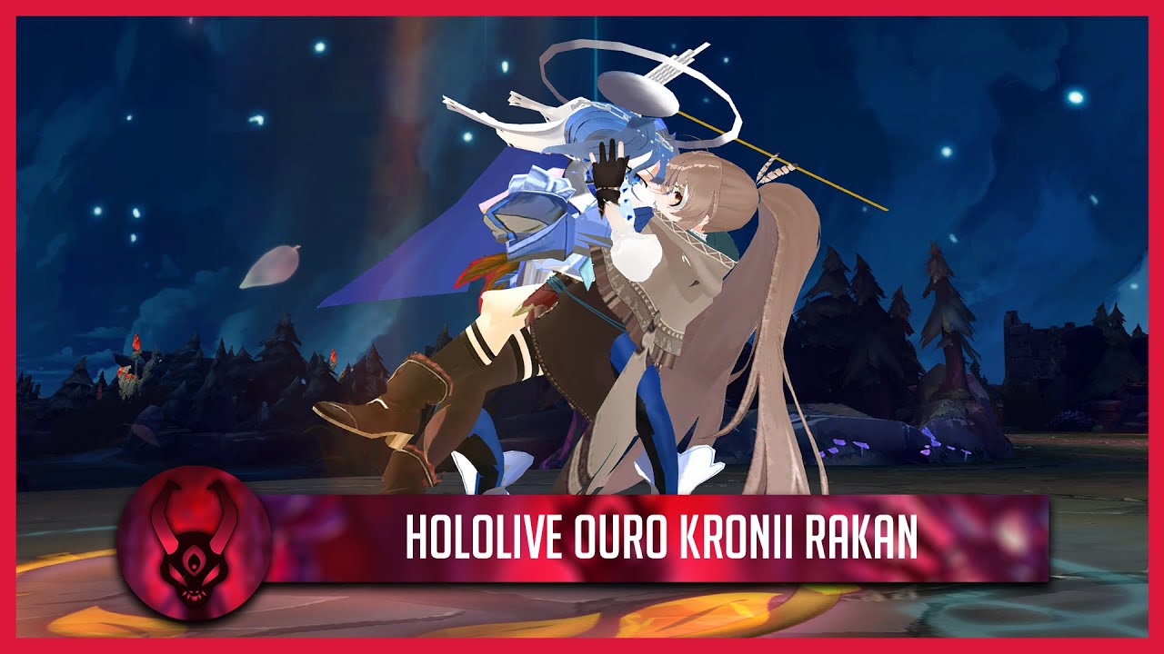 League of Legends KillerSkins Hololive Ouro Kronii Rakan - YouTube