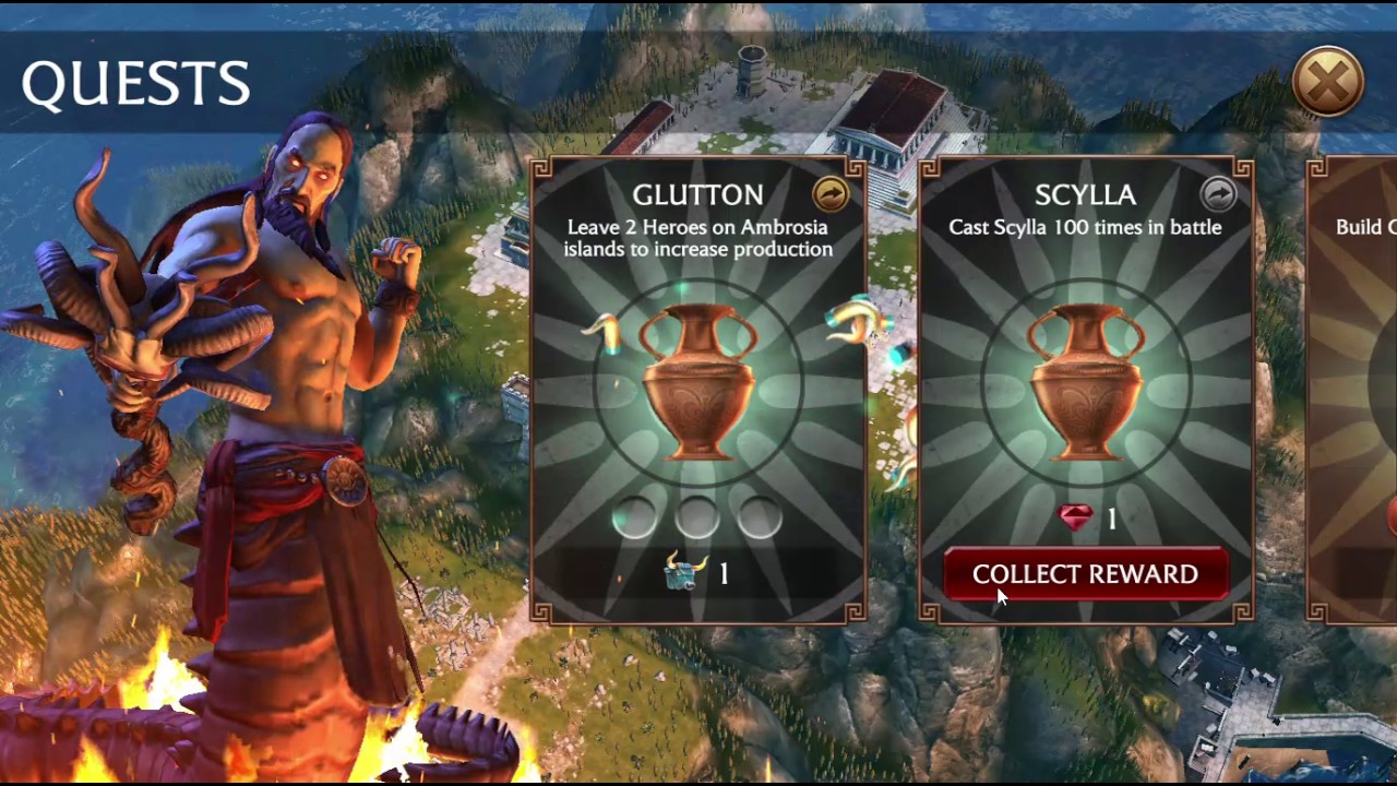 Olympus Rising GamePlay #6 - Conquring & Upgrading - YouTube