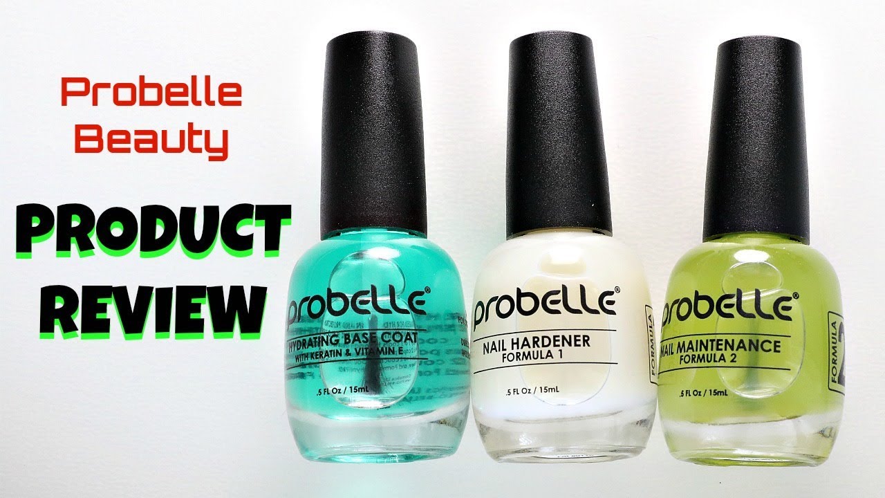 Probelle Beauty Nail Hardener (Formula 1 and 2) Product Review ...