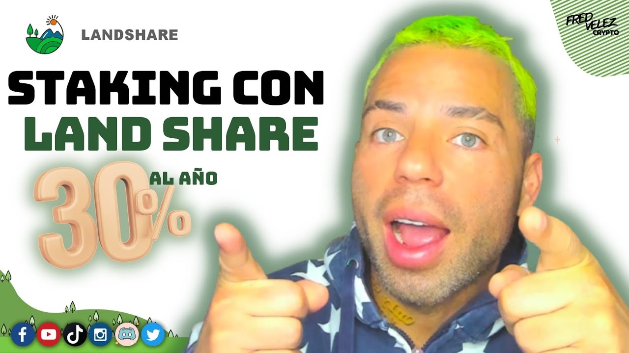 COMO HACER STAKING CON LAND SHARE | VIDEO TUTORIAL - YouTube