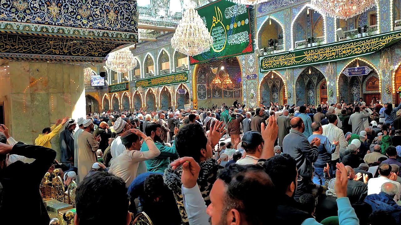 🤲Prayer for the return of Mahdi and Jesus in Karbala - YouTube
