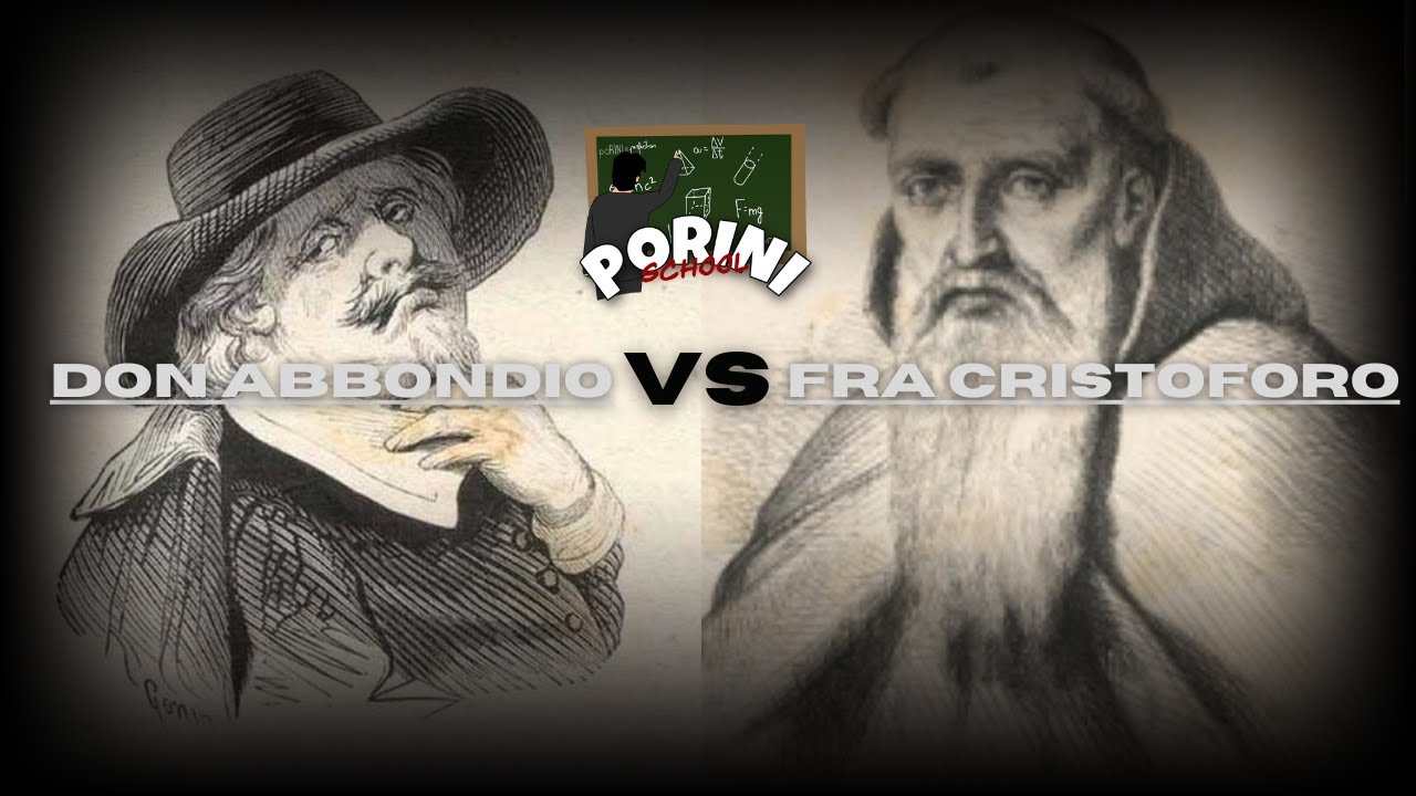 DON ABBONDIO vs FRA CRISTOFORO: PAURA o CORAGGIO? - poRINI School Ep. 2 ...