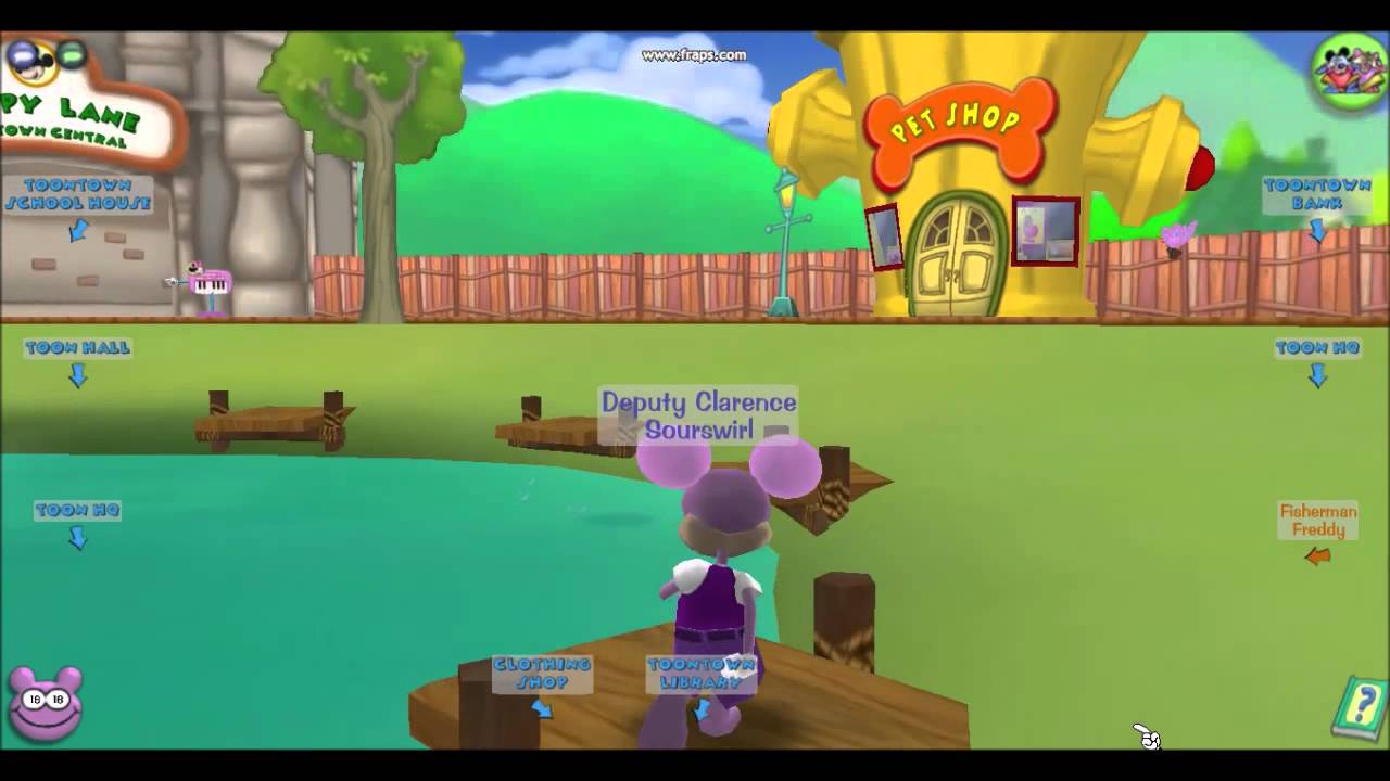 Let's Play: Toontown Rewritten - Episode 3 - Fishing & Bossbots - YouTube