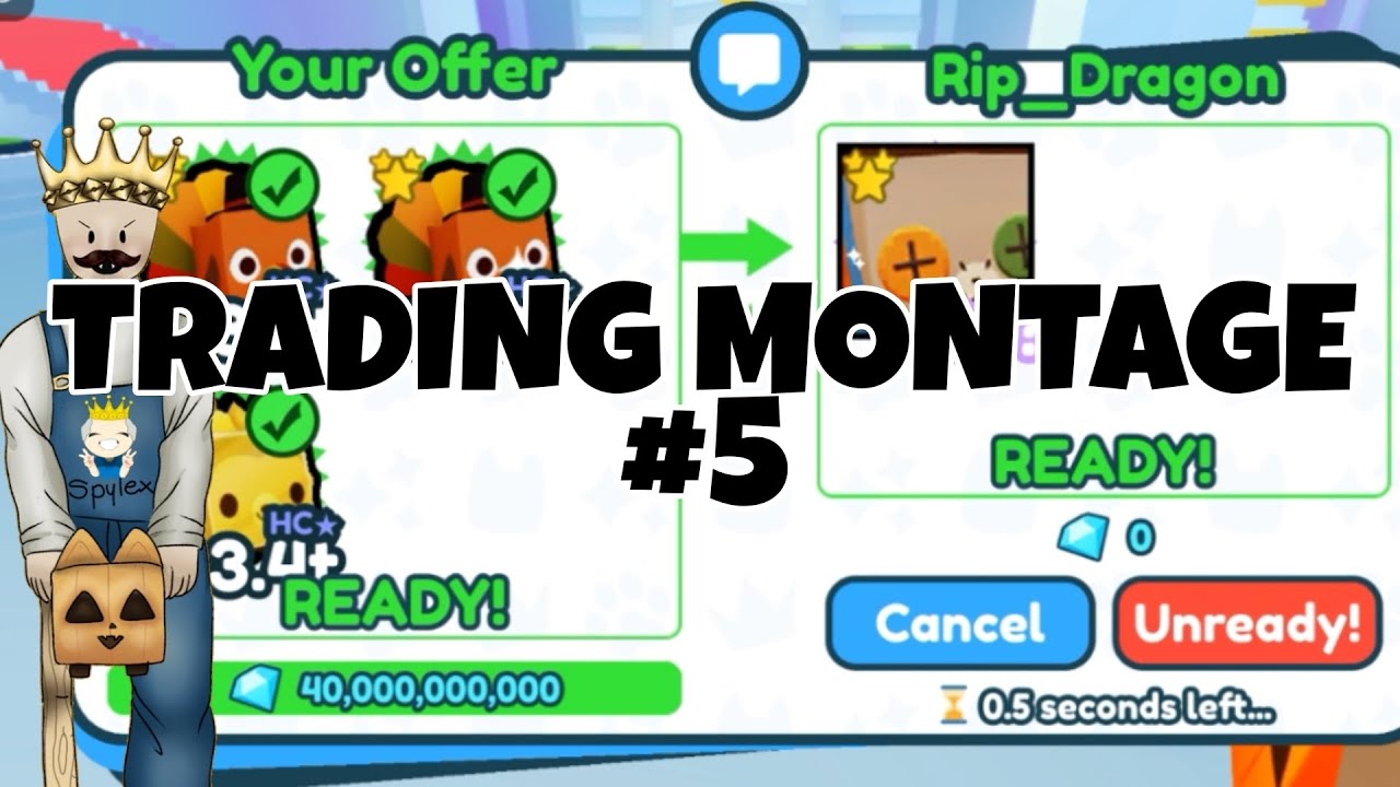 Pet Simulator X Trading Montage #5 - YouTube